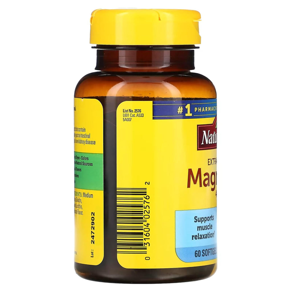 softgels for easy magnesium intake