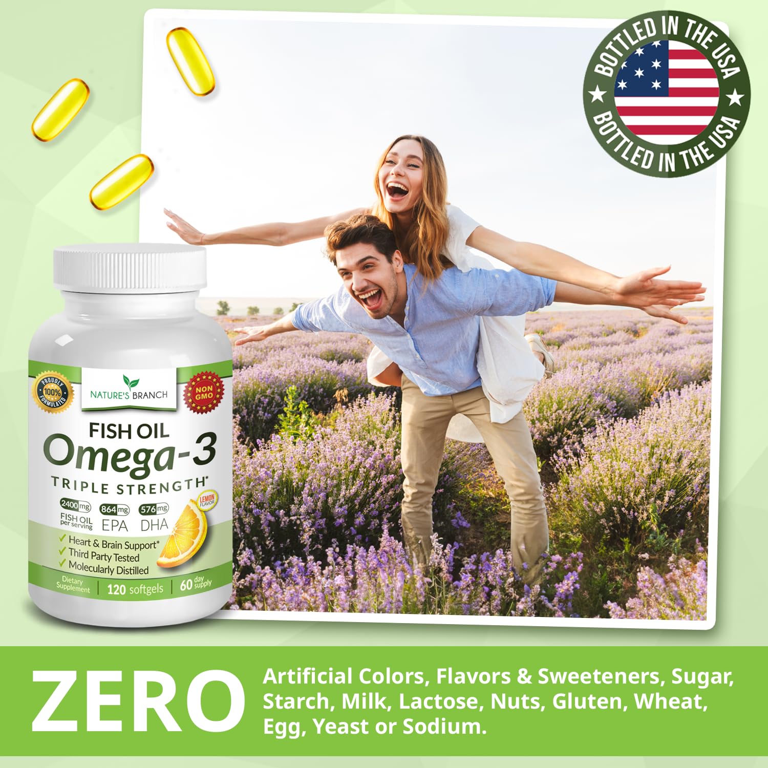 softgels for easy omega 3 intake