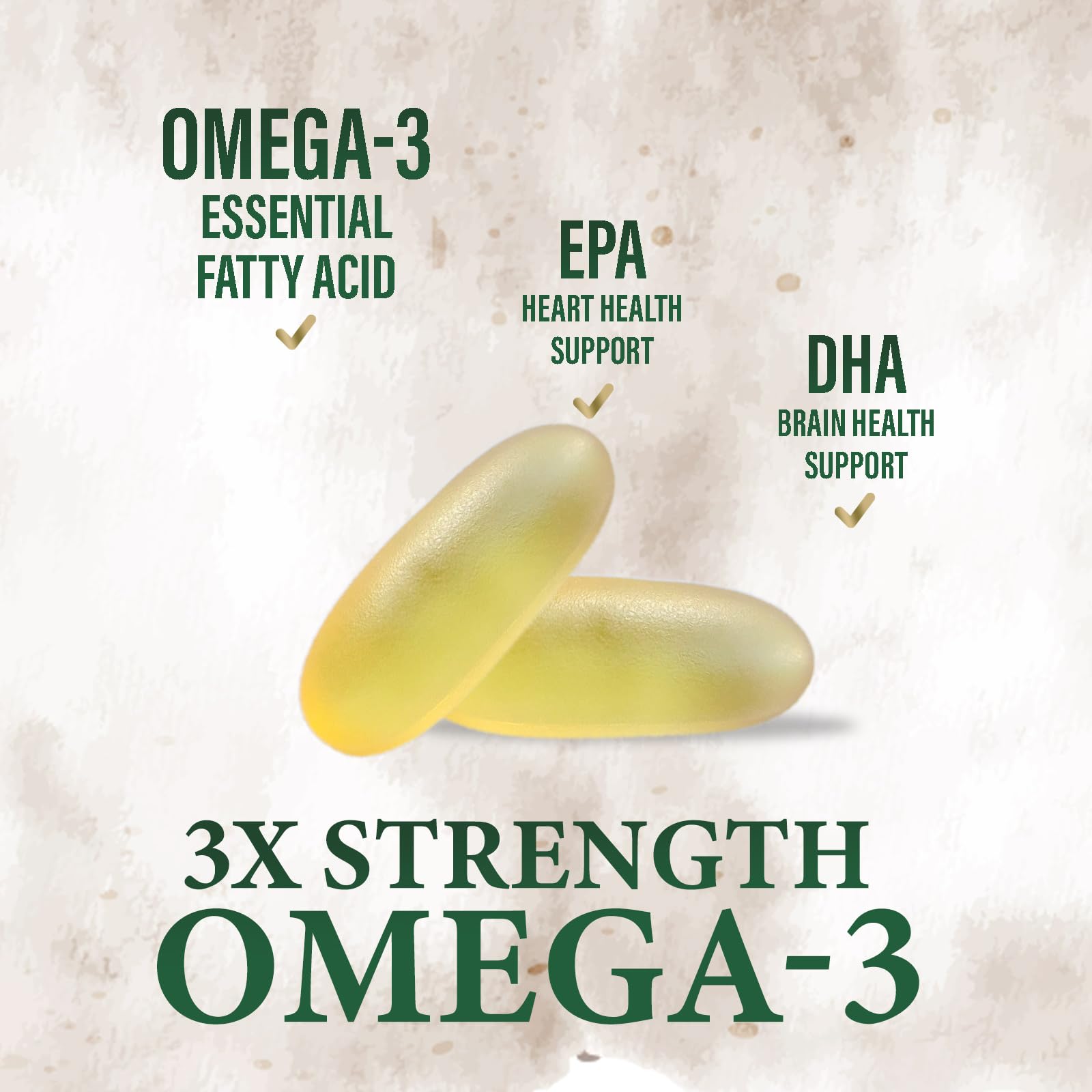 softgels for easy Omega 3 intake
