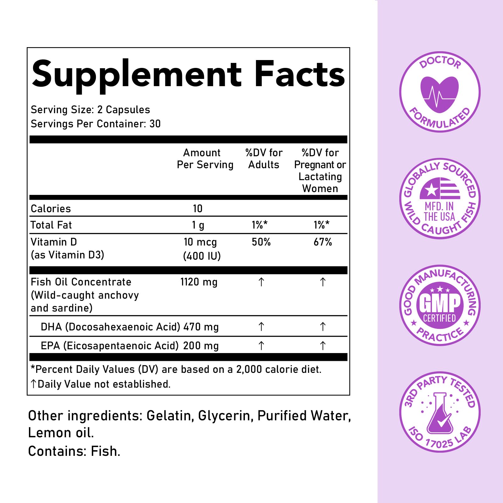 softgels for easy prenatal DHA intake