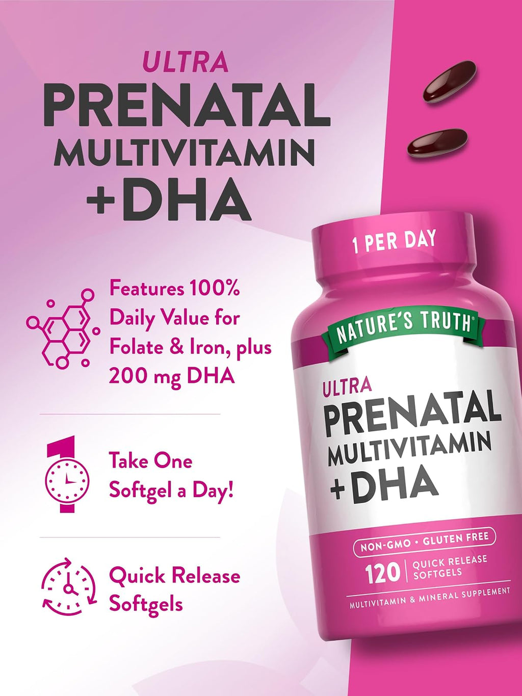 softgels for easy prenatal supplementation