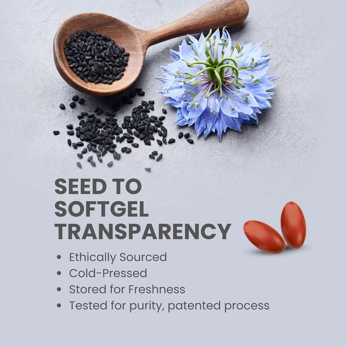 Softgels for easy supplementation