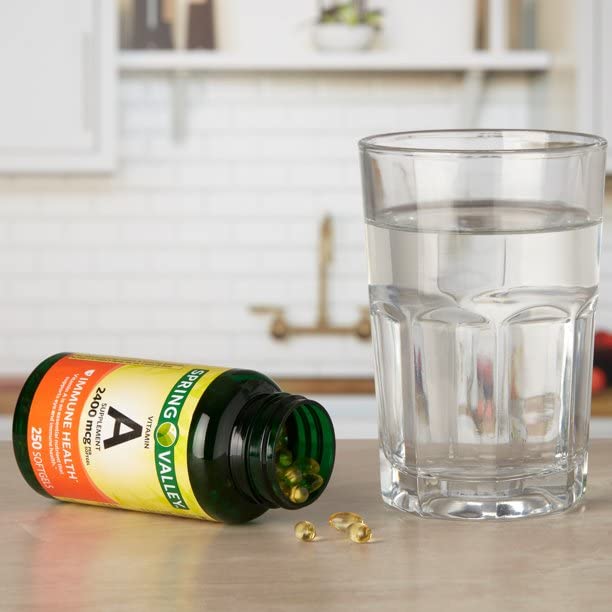 softgels for easy vitamin A intake