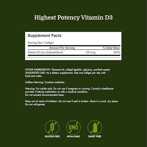 softgels for easy vitamin D absorption