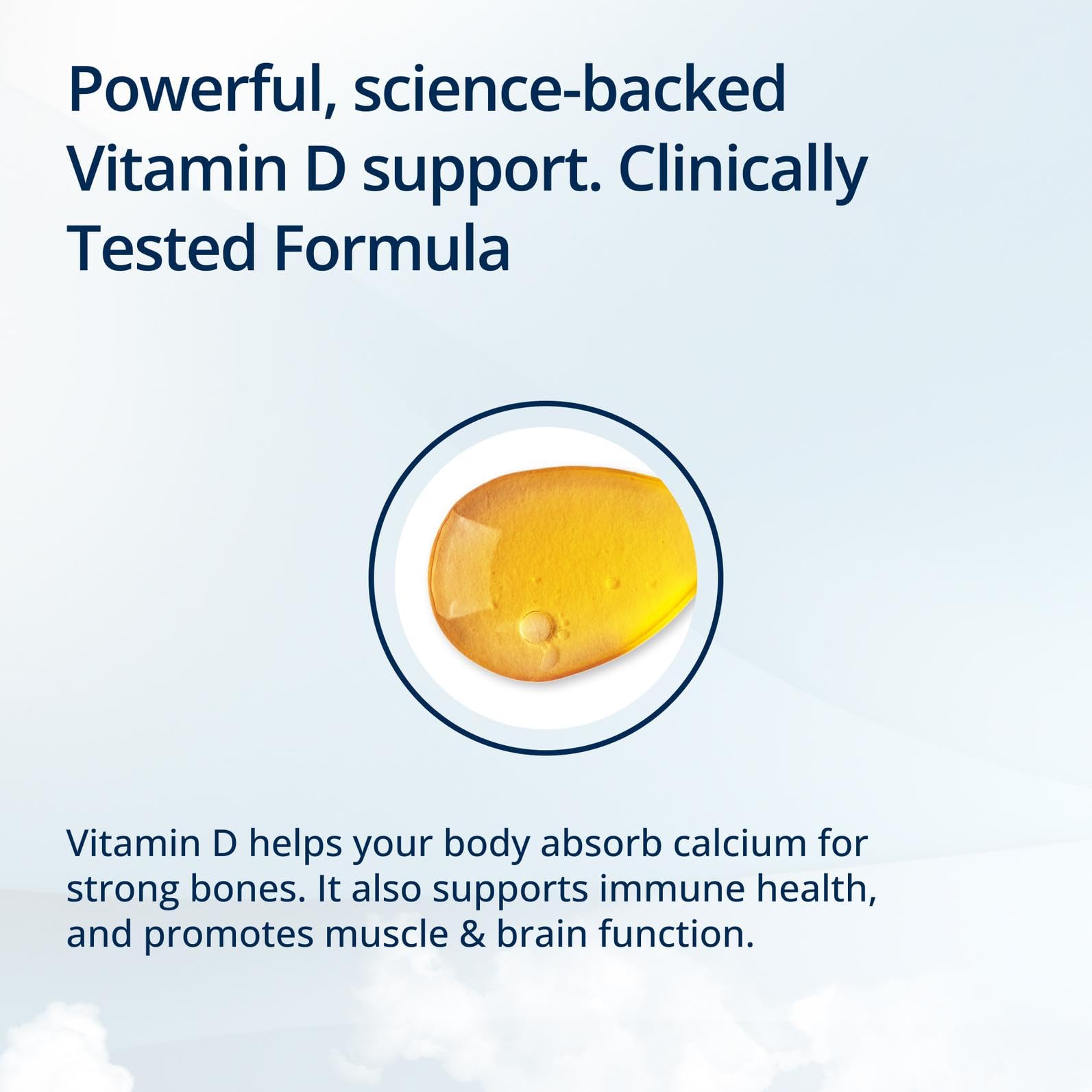 softgels for easy vitamin D absorption