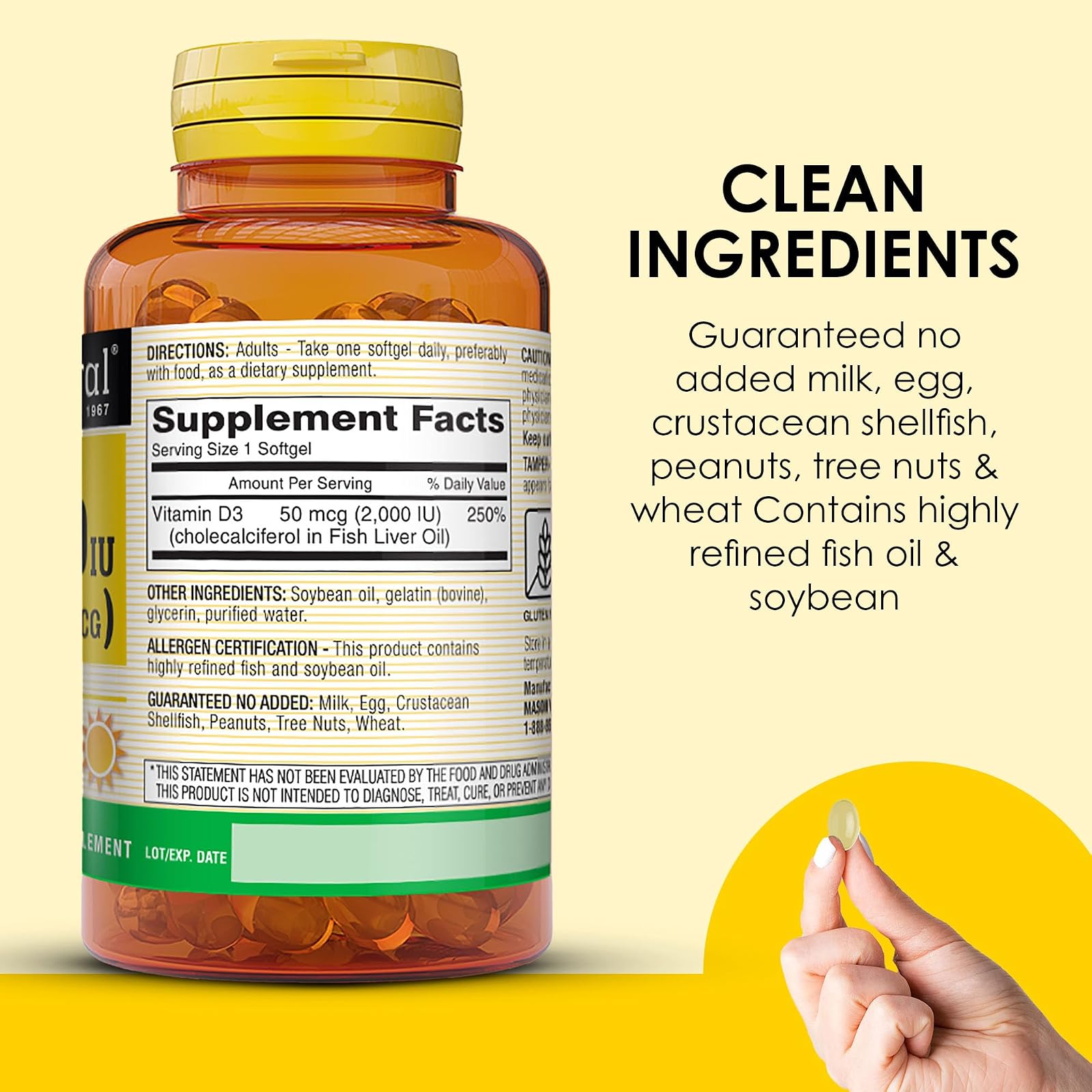 softgels for easy vitamin D intake