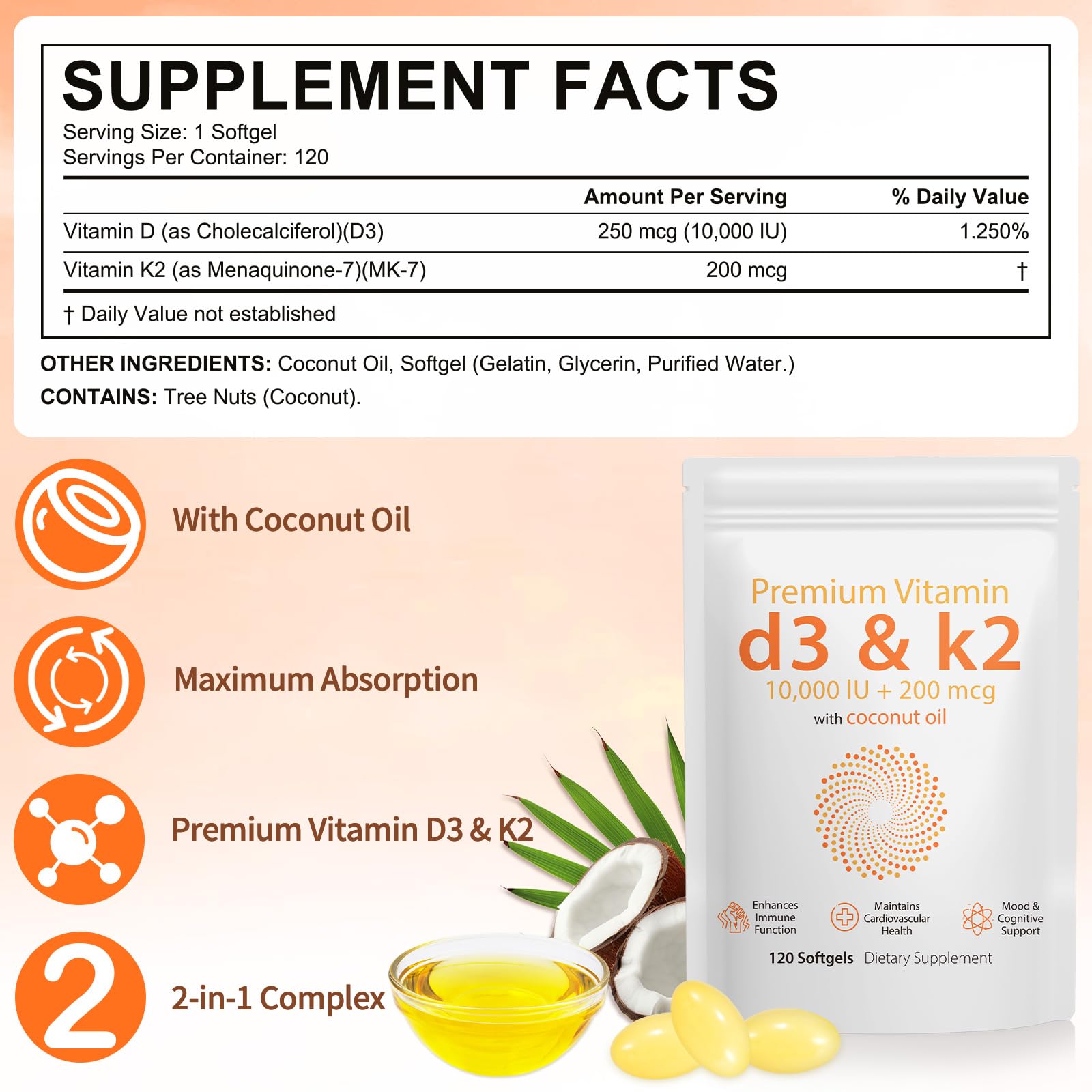 softgels for easy Vitamin D intake