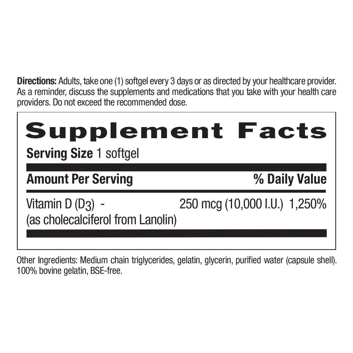 softgels for easy vitamin D intake