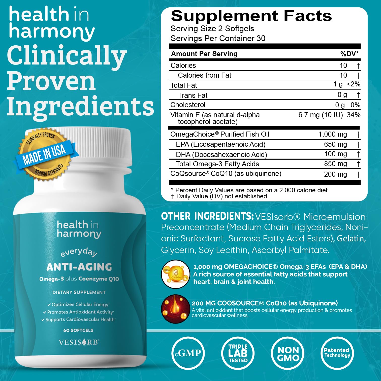 softgels for energy and vitality