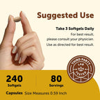 Softgels for enhanced digestive enzyme support