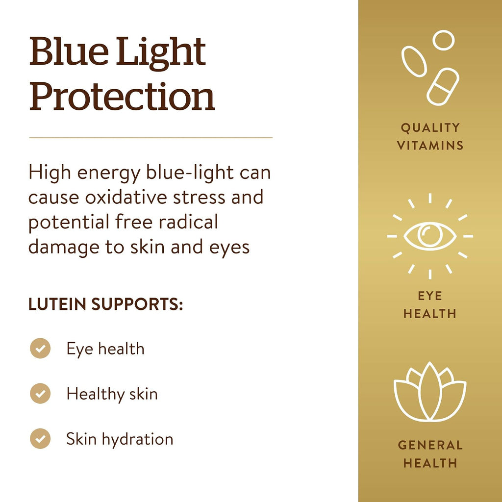 Softgels for enhanced eye protection