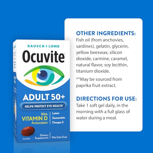 Softgels for enhanced visual clarity