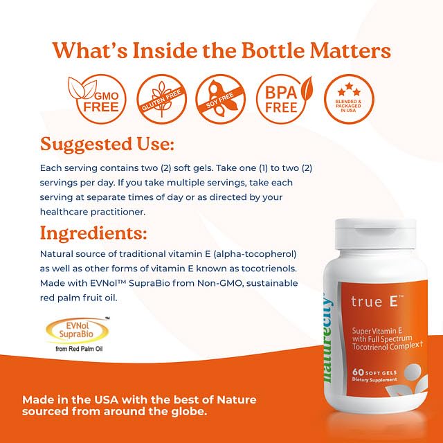 softgels for enhanced vitamin E absorption