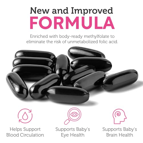 Softgels for healthy pregnancy nutrition
