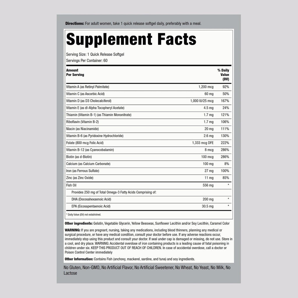 softgels for healthy pregnancy support