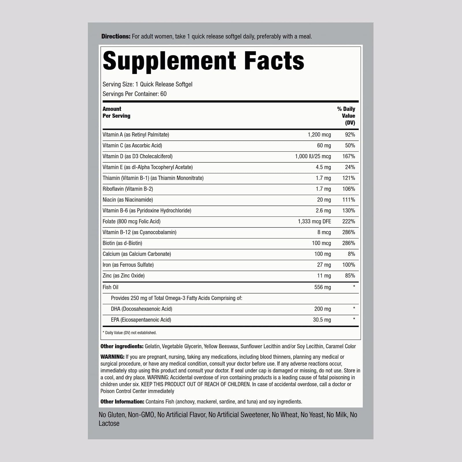 softgels for healthy pregnancy support