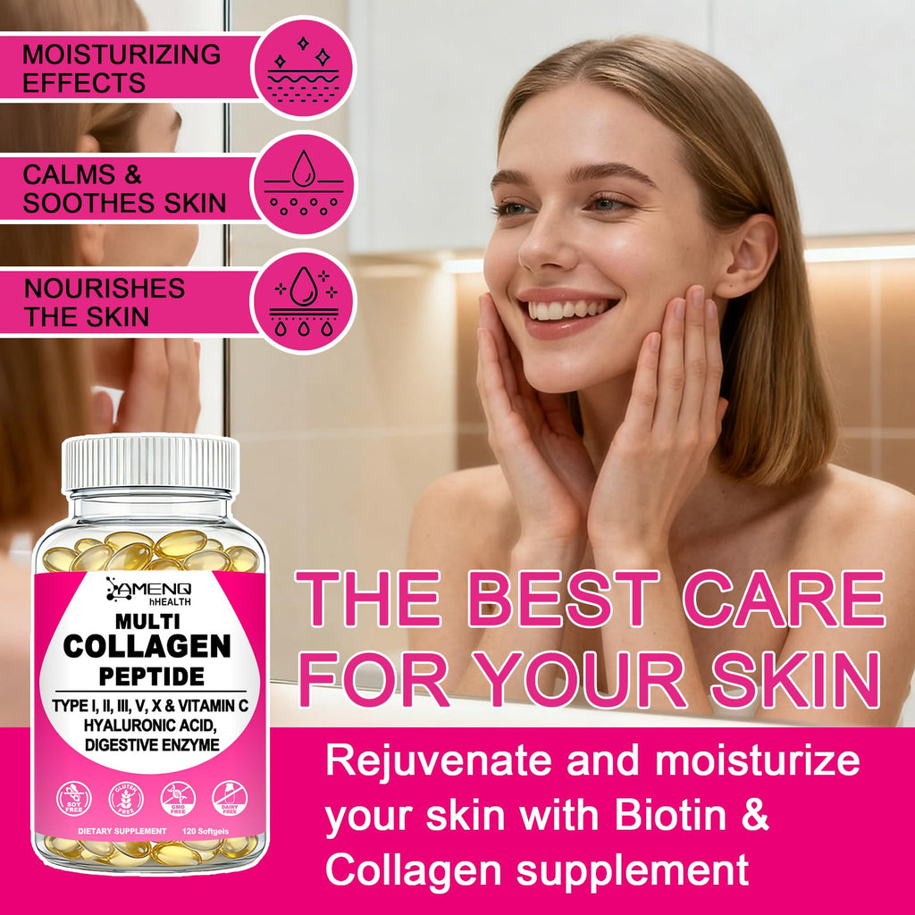 Softgels for healthy skin and joints