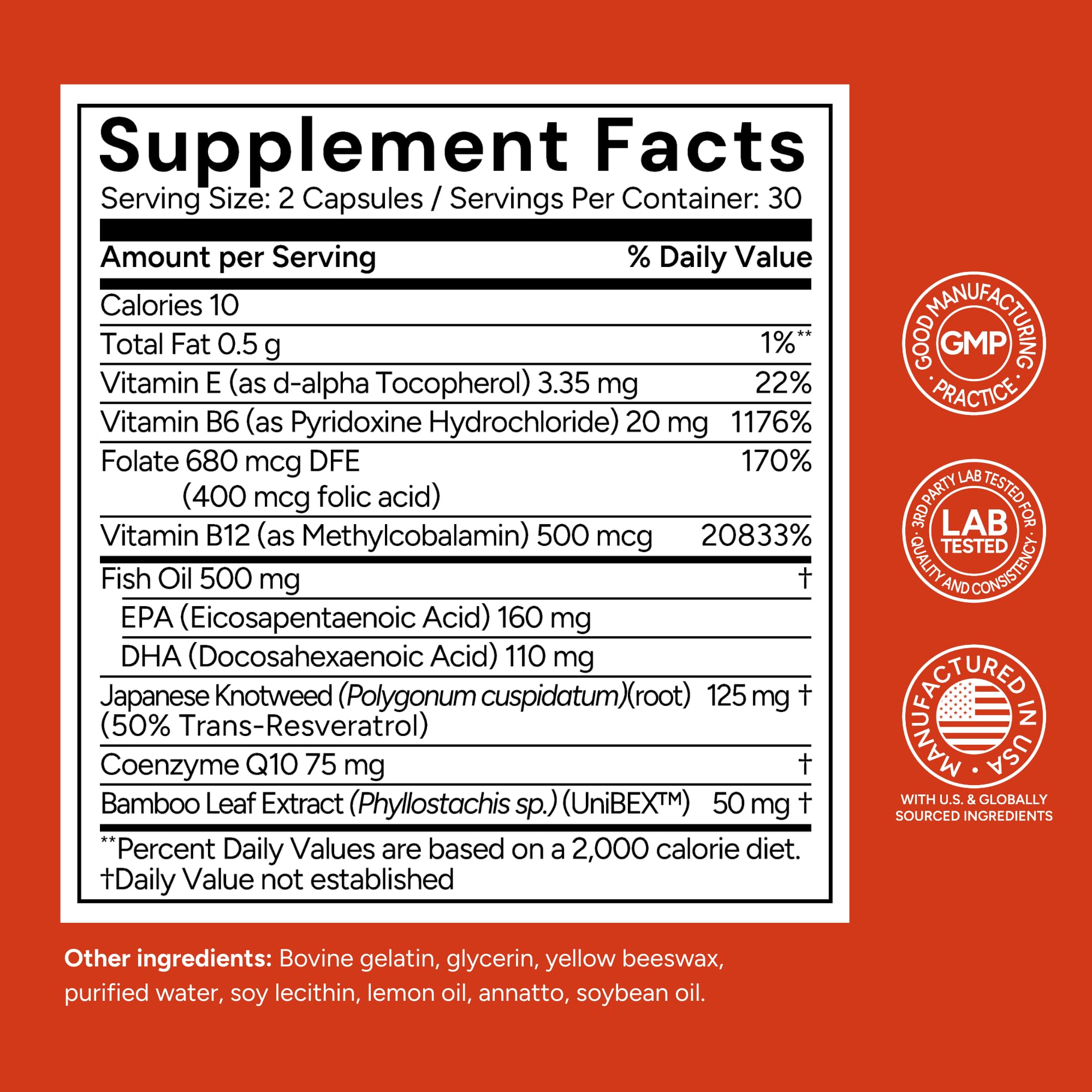 softgels for improved blood circulation