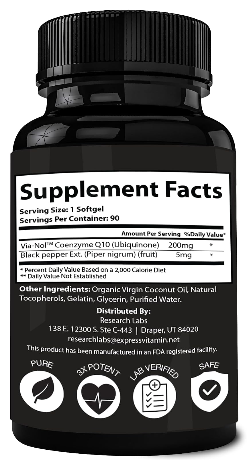 softgels for improved cellular energy