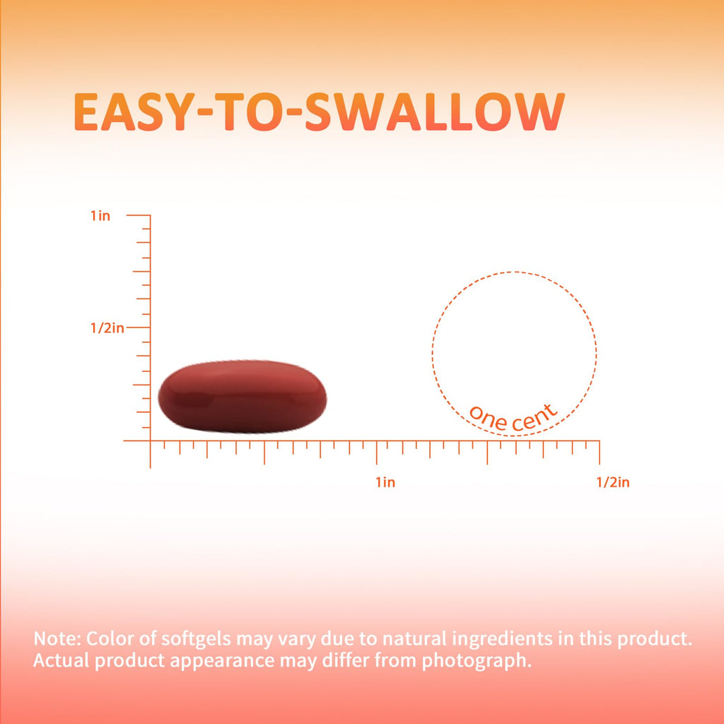 Softgels for improved visual clarity