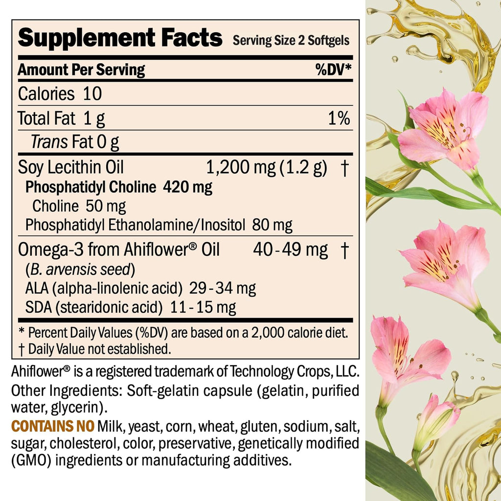softgels for liver and brain support