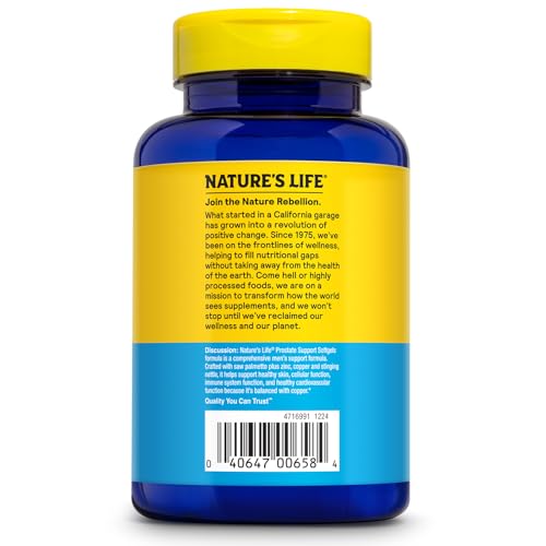 softgels for optimal prostate function