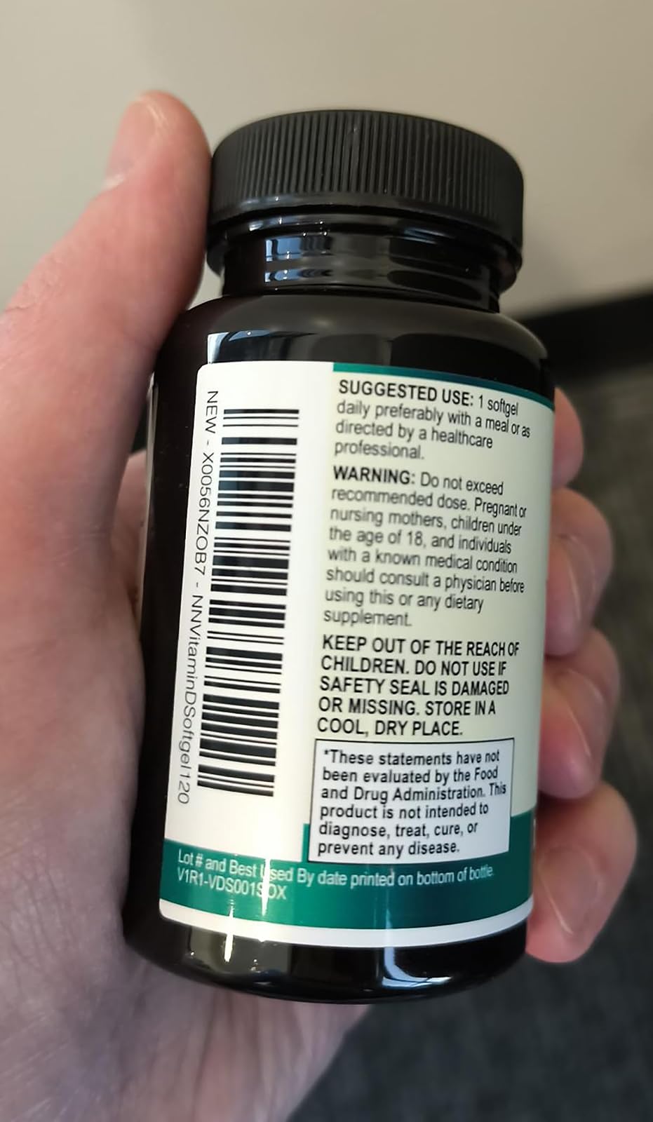 Softgels for optimal Vitamin D absorption
