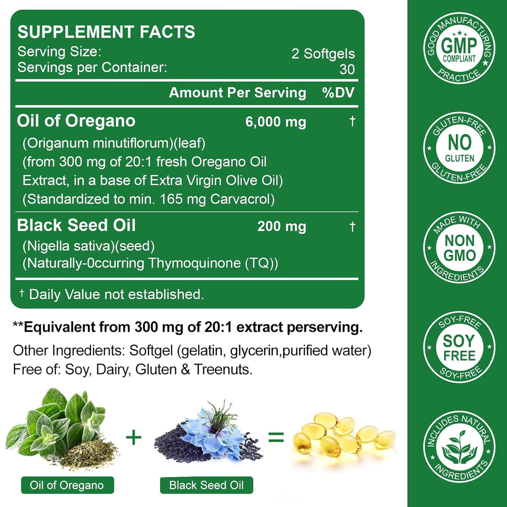 Softgels for overall wellness support