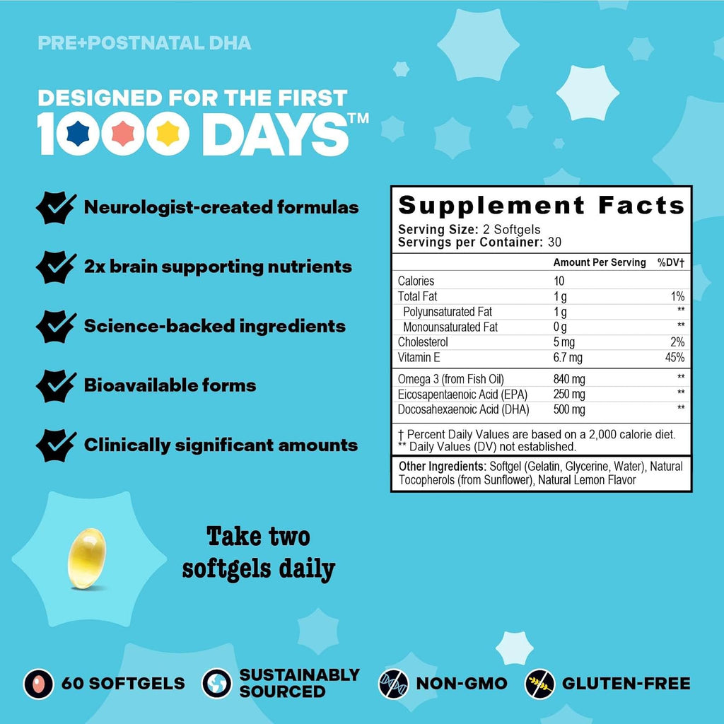 softgels for pre and postnatal care