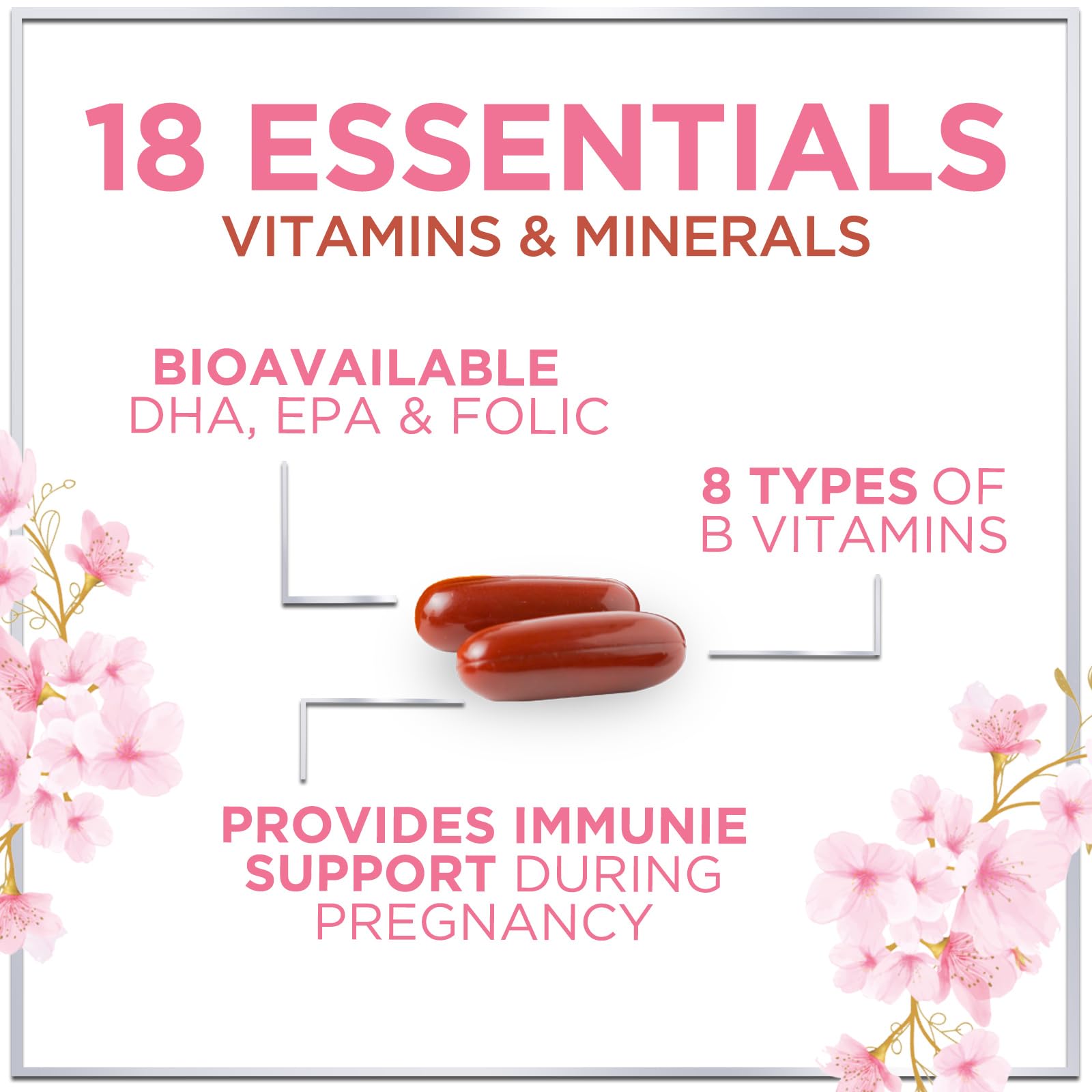 softgels for prenatal health
