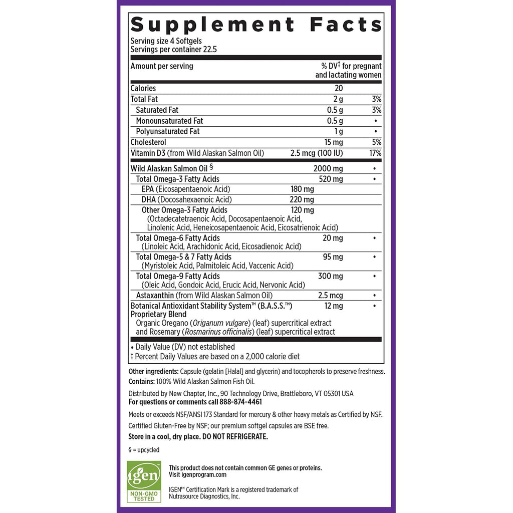 softgels for prenatal omega-3 intake