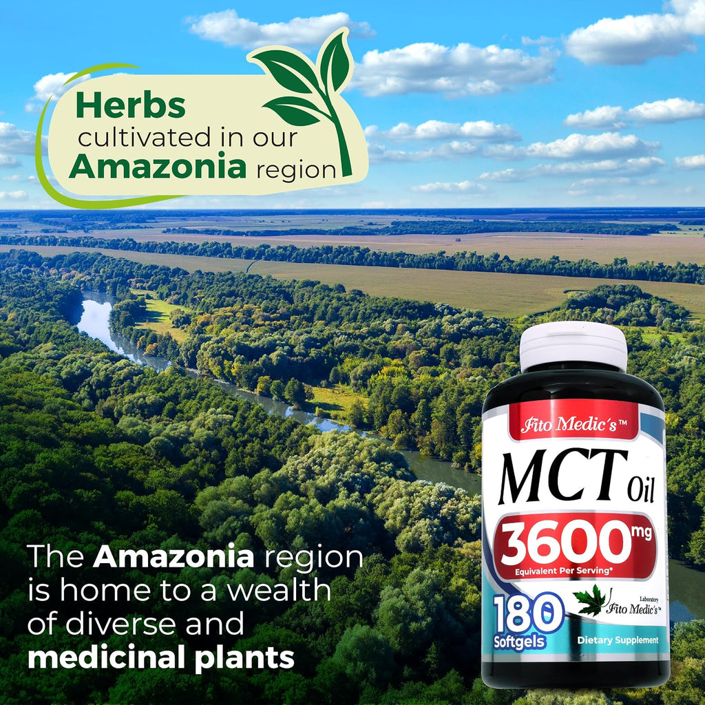 Softgels for quick MCT oil absorption