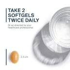 Softgels for stress relief and mental clarity