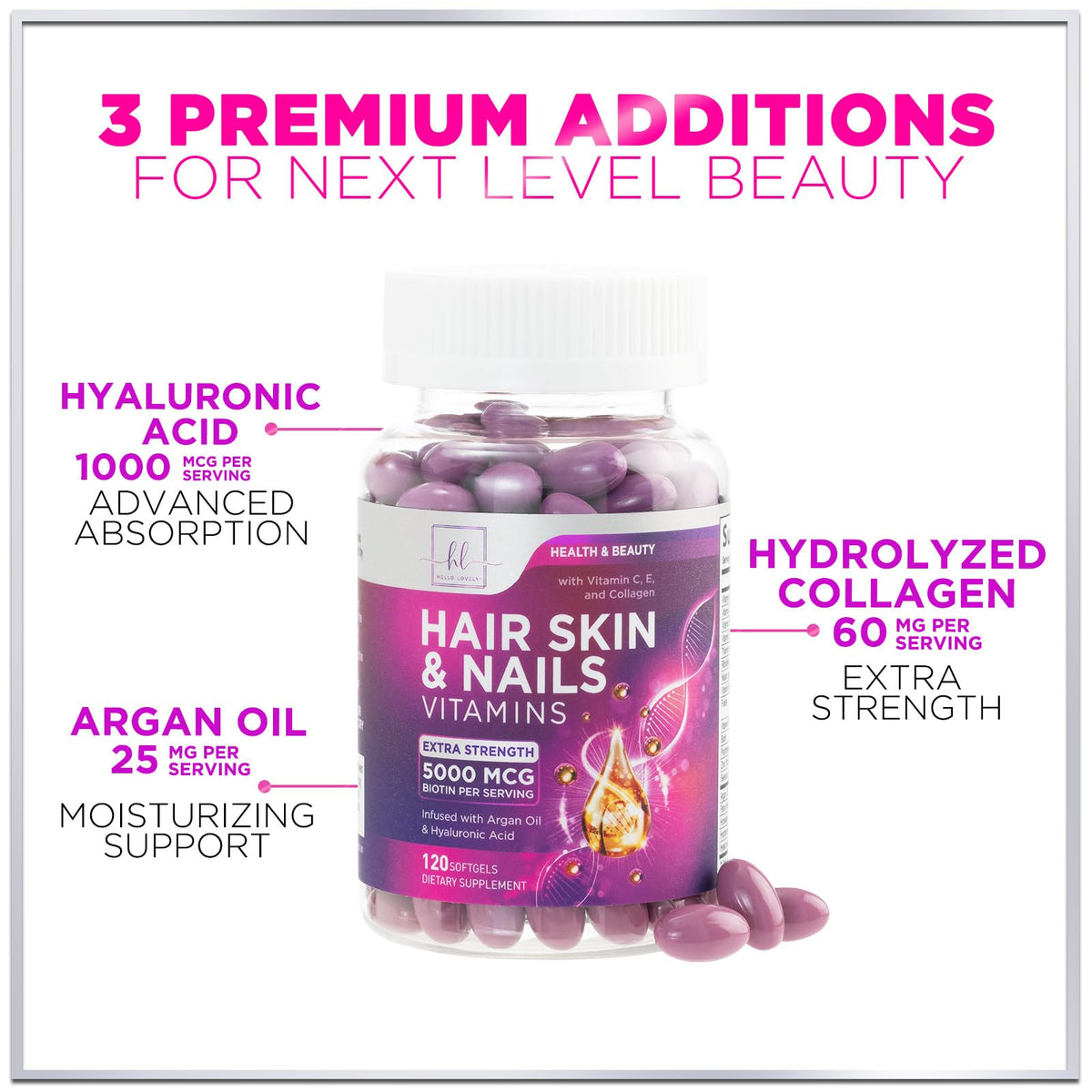 softgels for stronger hair follicles