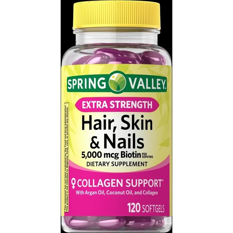 Softgels for vibrant hair growth
