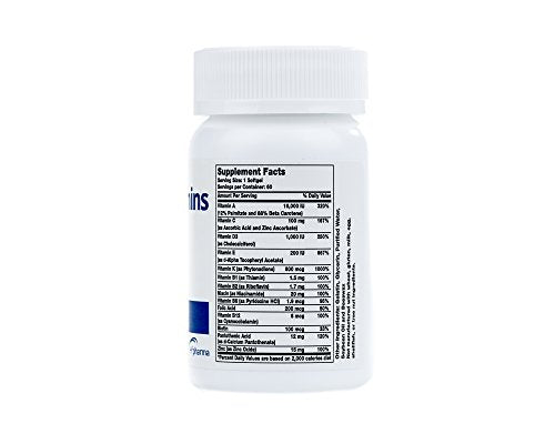 softgels packed with vitamins A, B, D, E, K