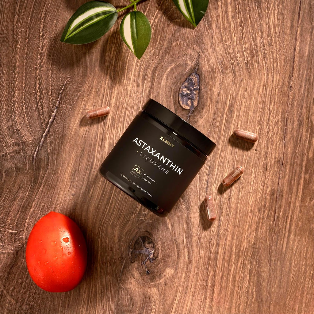 Softgels with astaxanthin for vitality