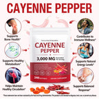Softgels with cayenne for digestion