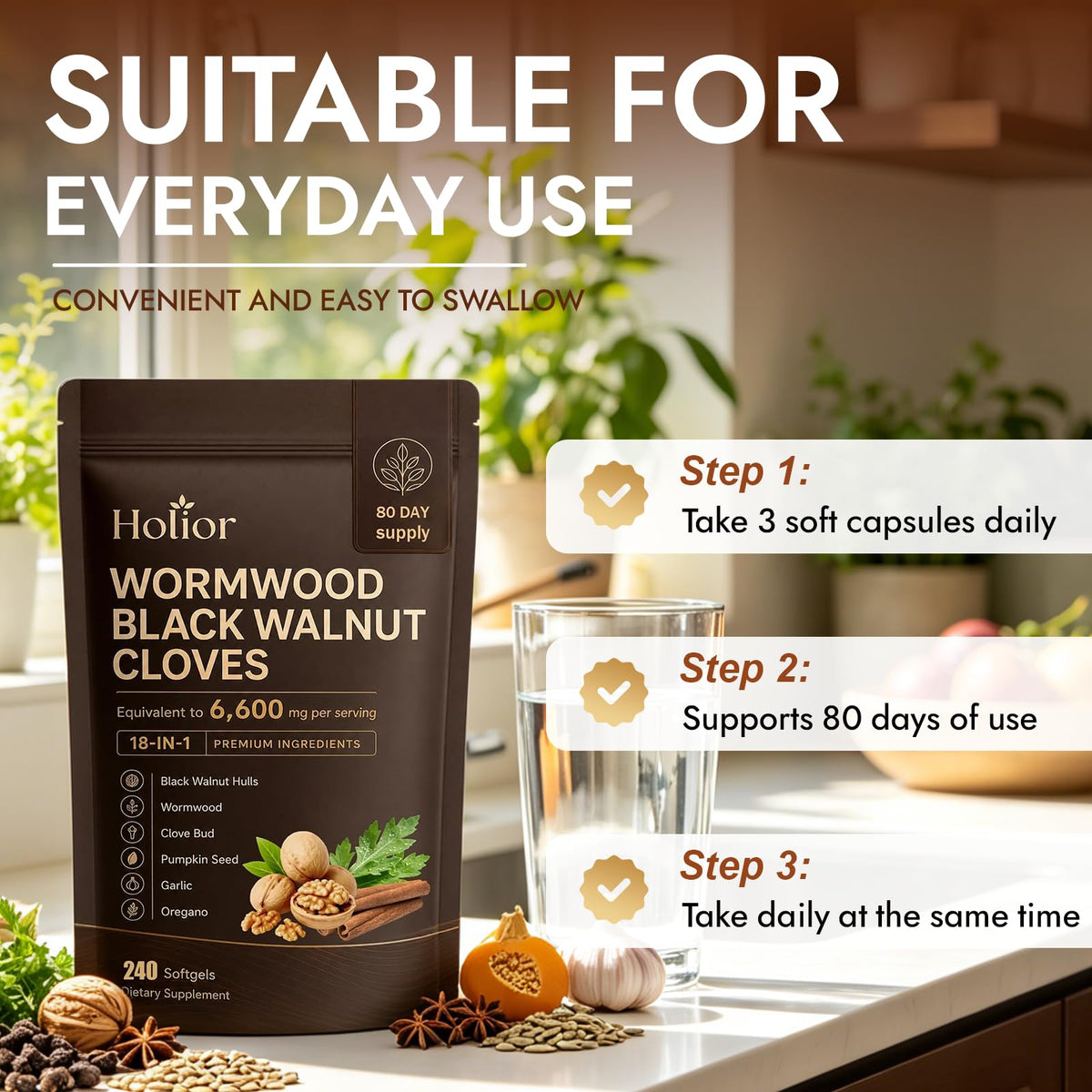 softgels with cloves for antioxidant power