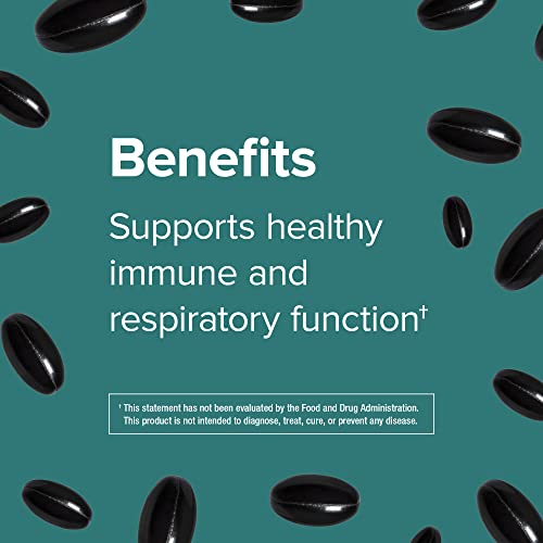 softgels with concentrated elderberry extract