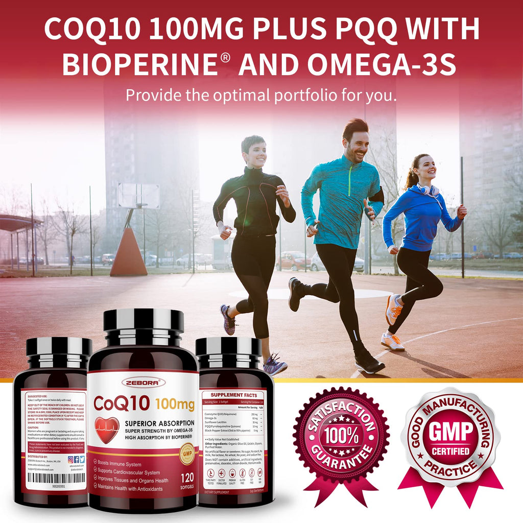 softgels with coq10 for wellness