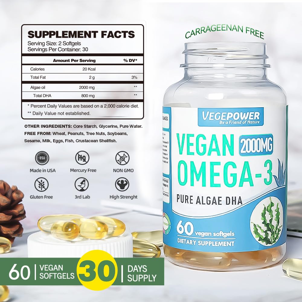 Softgels with DHA for mood enhancement