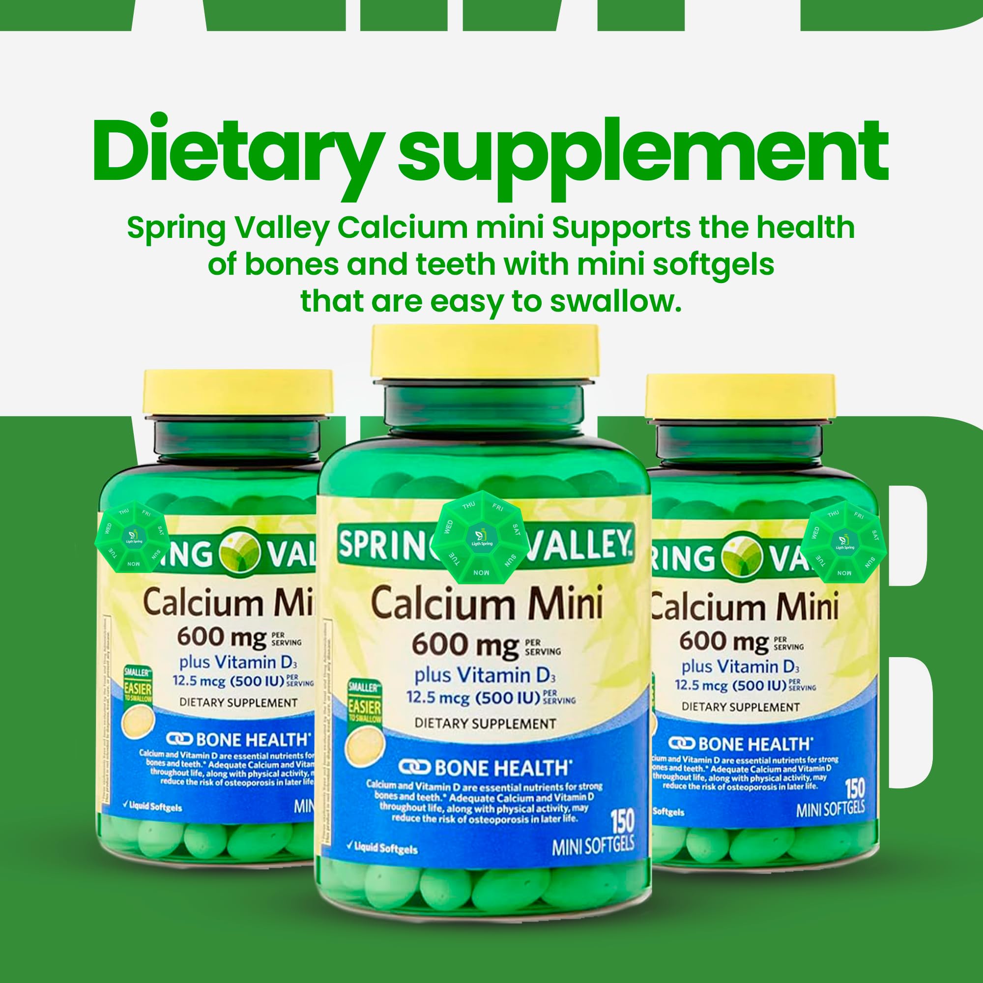 Softgels with essential nutrients for women