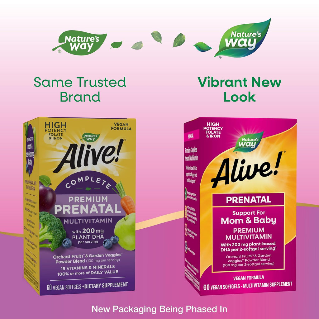 softgels with essential prenatal DHA
