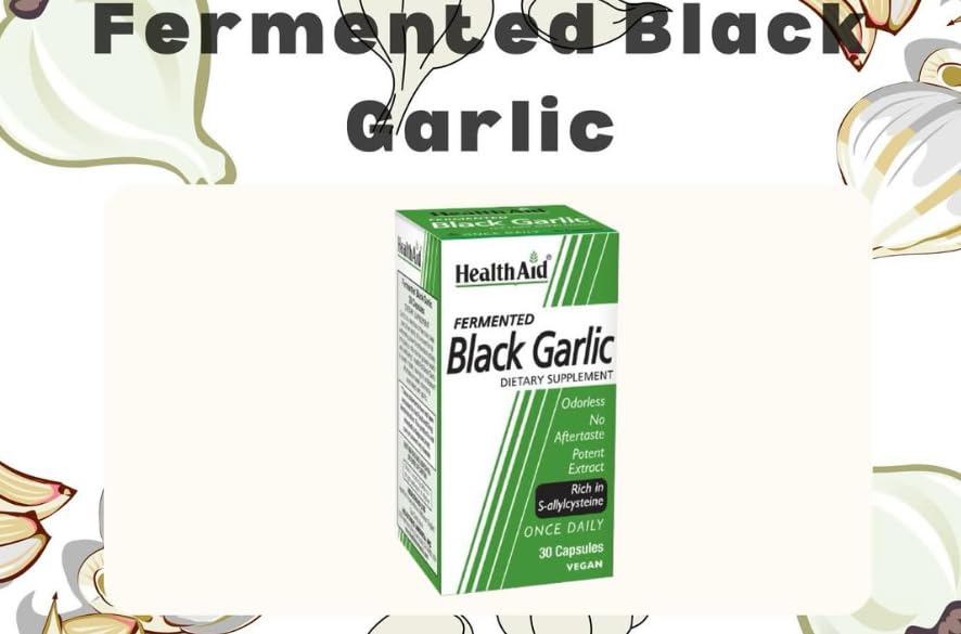 softgels with fermented black garlic extract