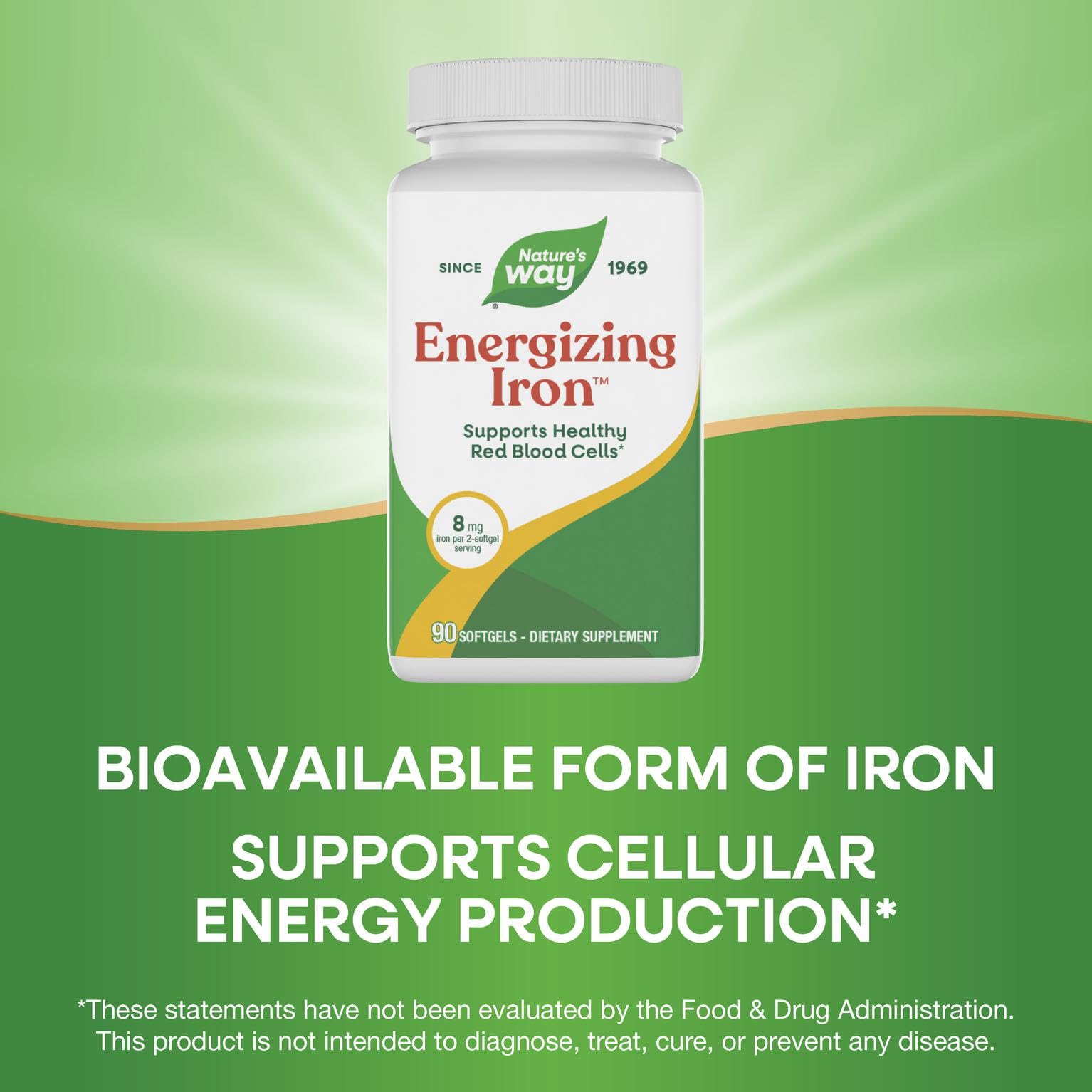 softgels with iron for active lifestyle