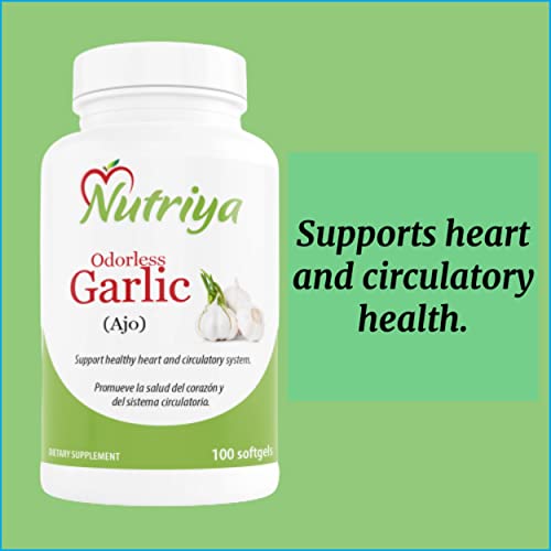 softgels with no garlic odour