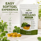 softgels with oregano and black seed