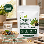 Softgels with oregano and black seed