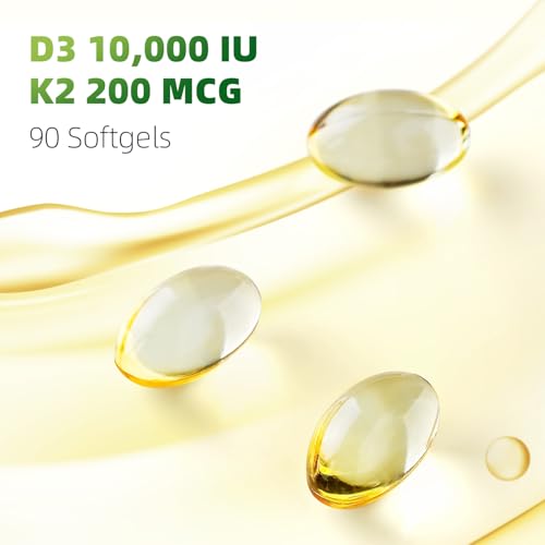 softgels with vitamin D3 10,000 IU